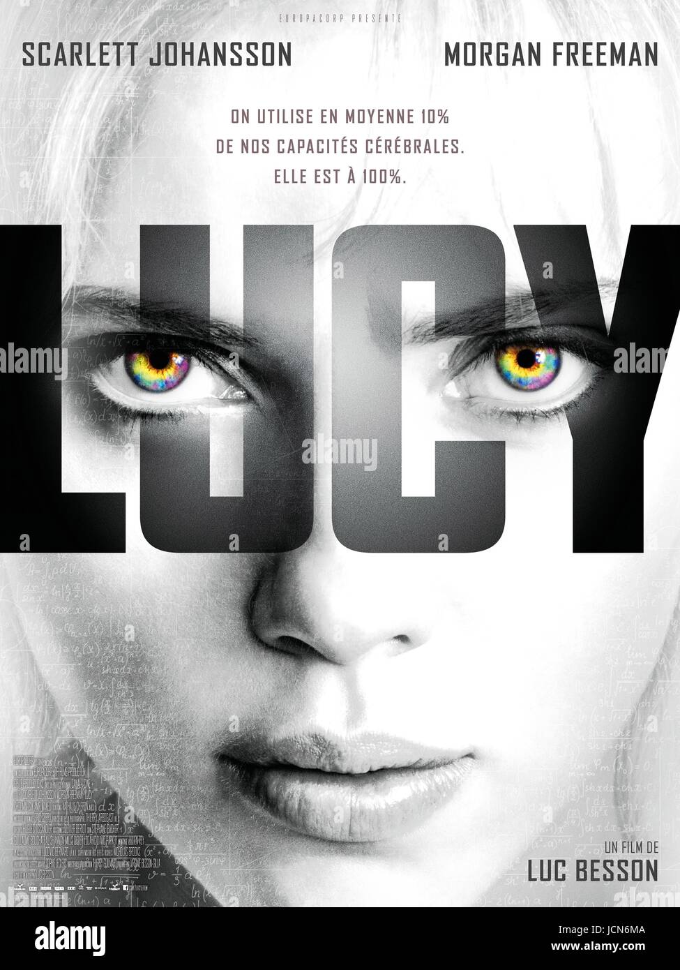 Luc besson scarlett johansson movie poster fr hi-res stock photography ...
