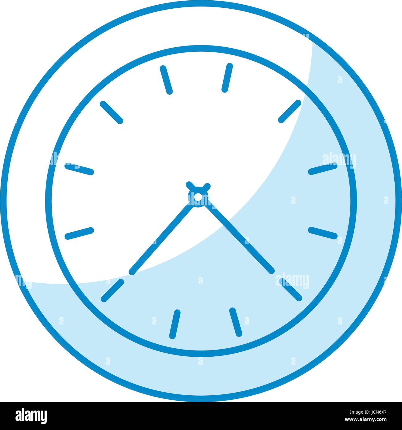 time clock isolated icon Stock Vector Image & Art - Alamy