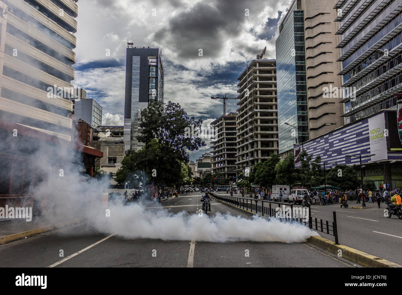 Caracas, Venezuela, Wednesday, June 14, 2017. Hundreds of thousands of ...