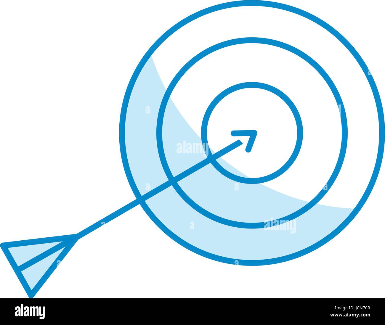 target with arrow icon Stock Vector Image & Art - Alamy