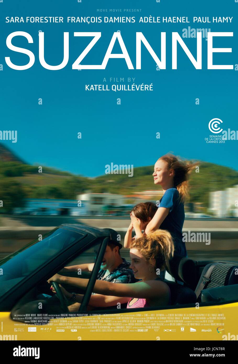 Katell quillevere sara forestier movie poster int hi-res stock ...