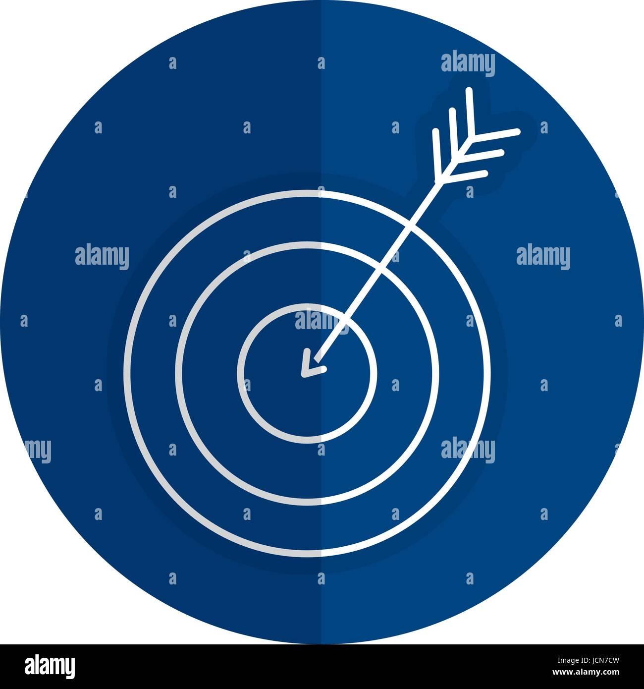 target with arrow icon Stock Vector Image & Art - Alamy