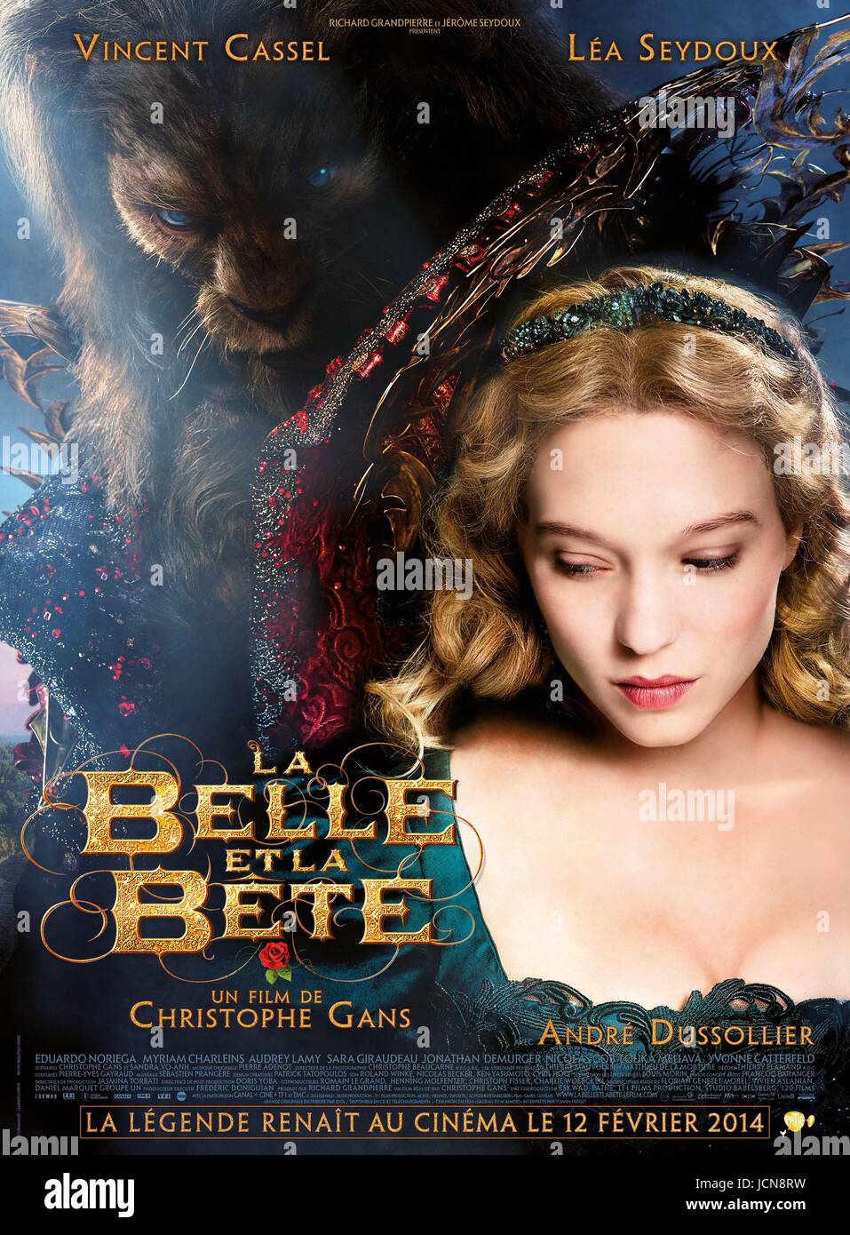 Beauty and the beast poster hi-res stock photography and images - Alamy
