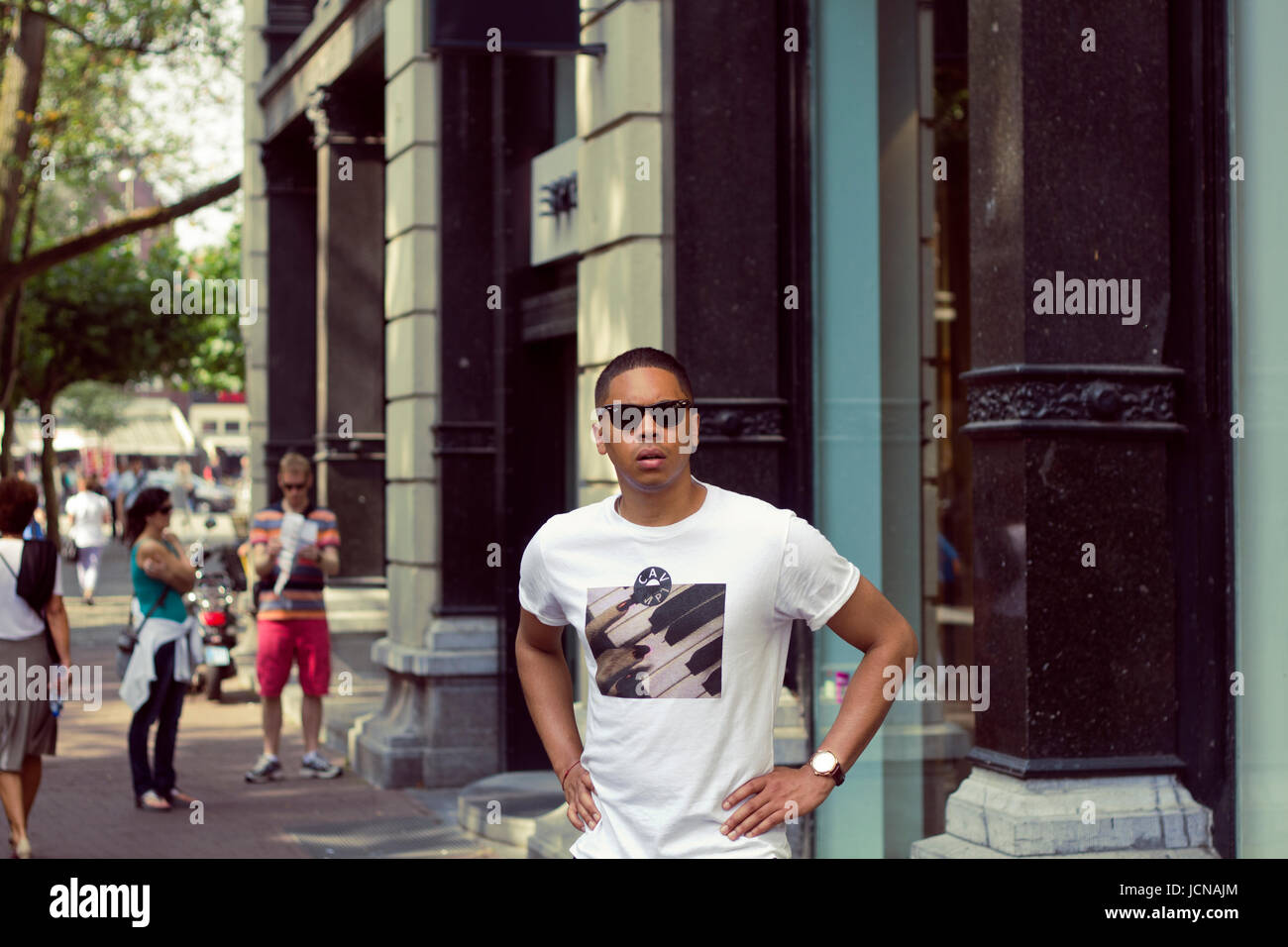 Amsterdam young man hi-res stock photography and images - Alamy