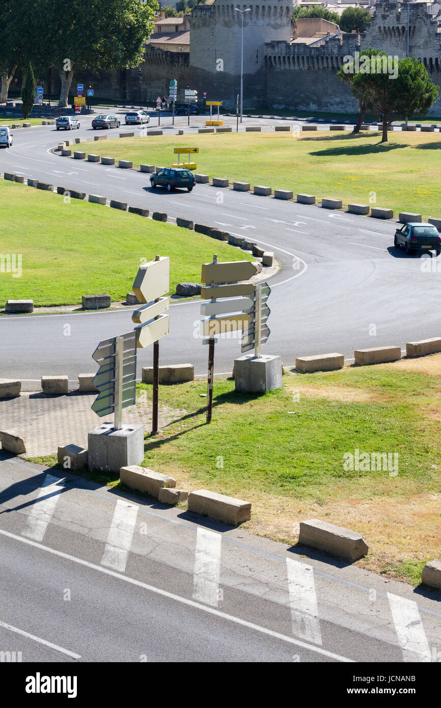 Castle road. France Stock Photo - Alamy