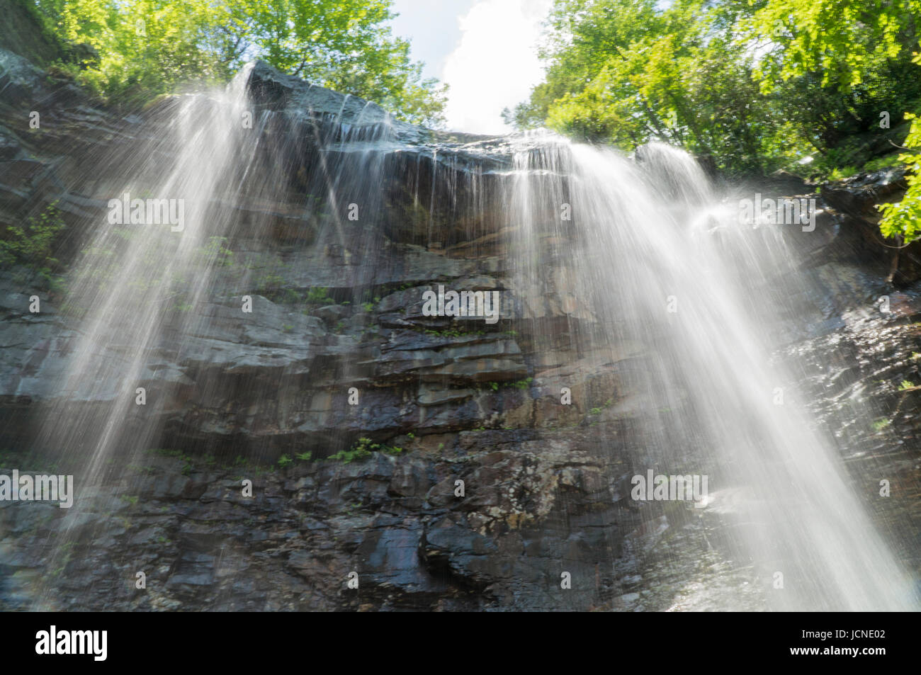 Glen Onoko Waterfall Stock Photo - Alamy