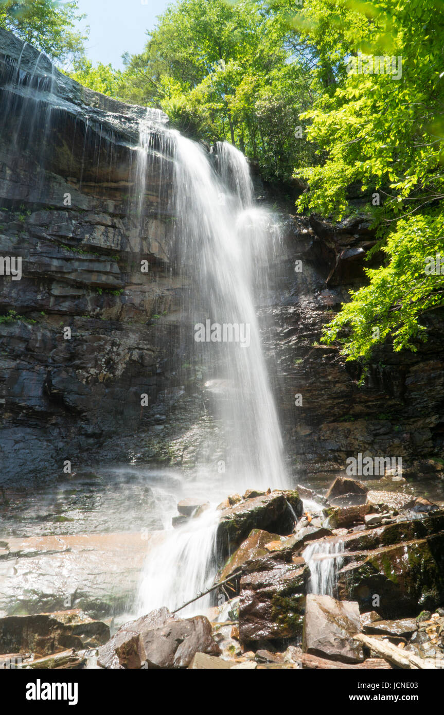 Glen Onoko Waterfall Stock Photo - Alamy