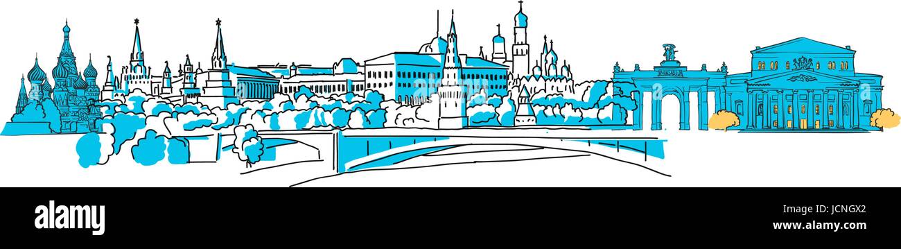 Moscow kremlin wall vector hi-res stock photography and images - Alamy