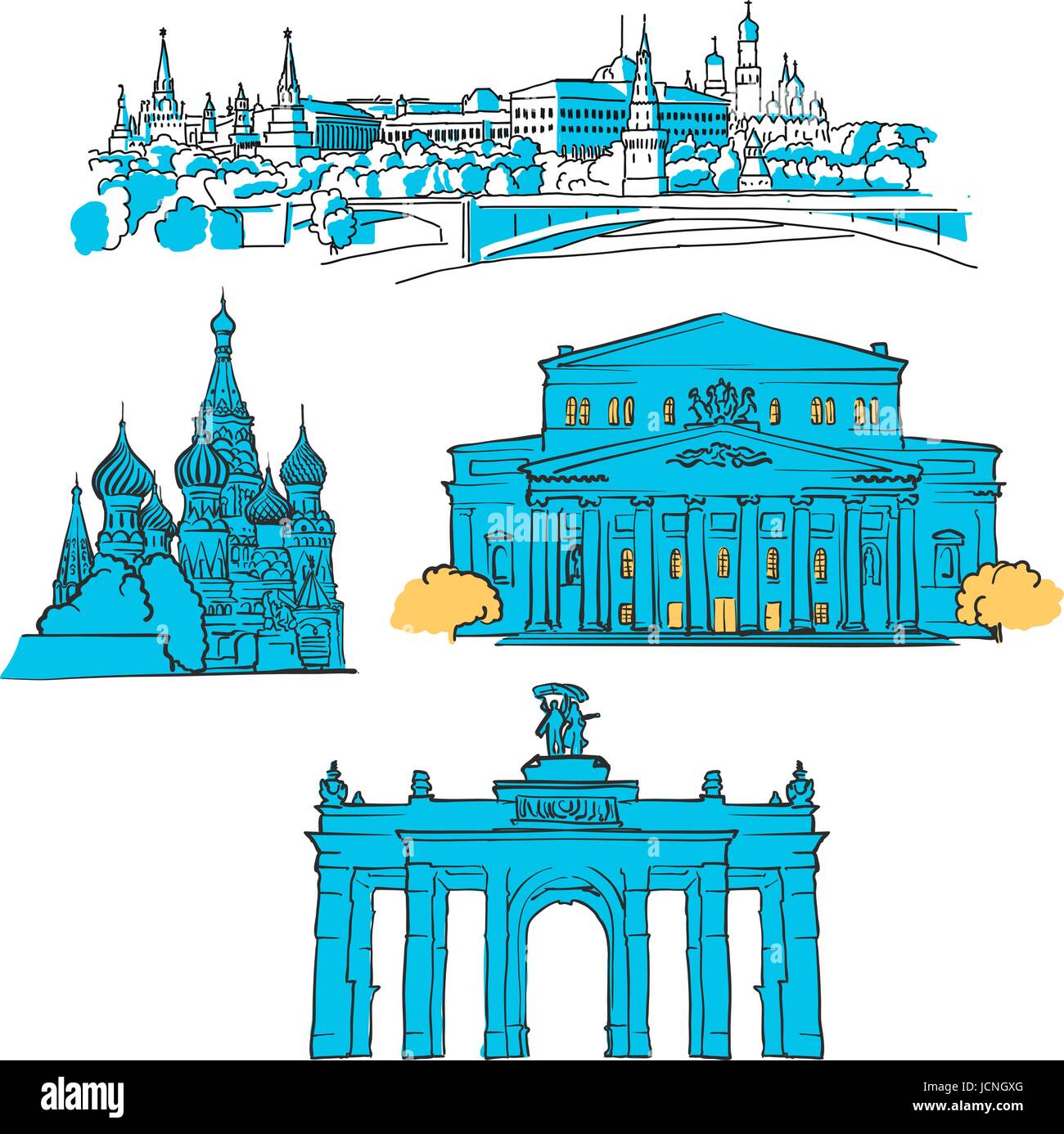 Soviet era monuments Stock Vector Images - Alamy