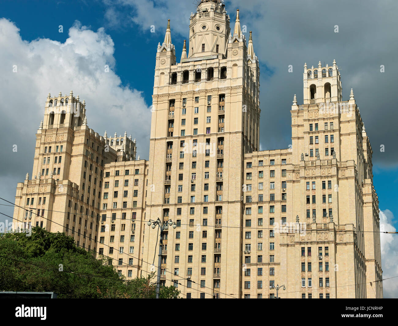 the Stalin building - Red Gates Building, one of the Seven Sisters ...