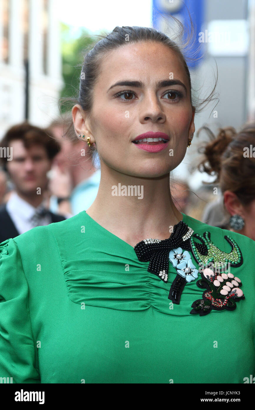 Hayley atwell 2017 hi-res stock photography and images - Alamy
