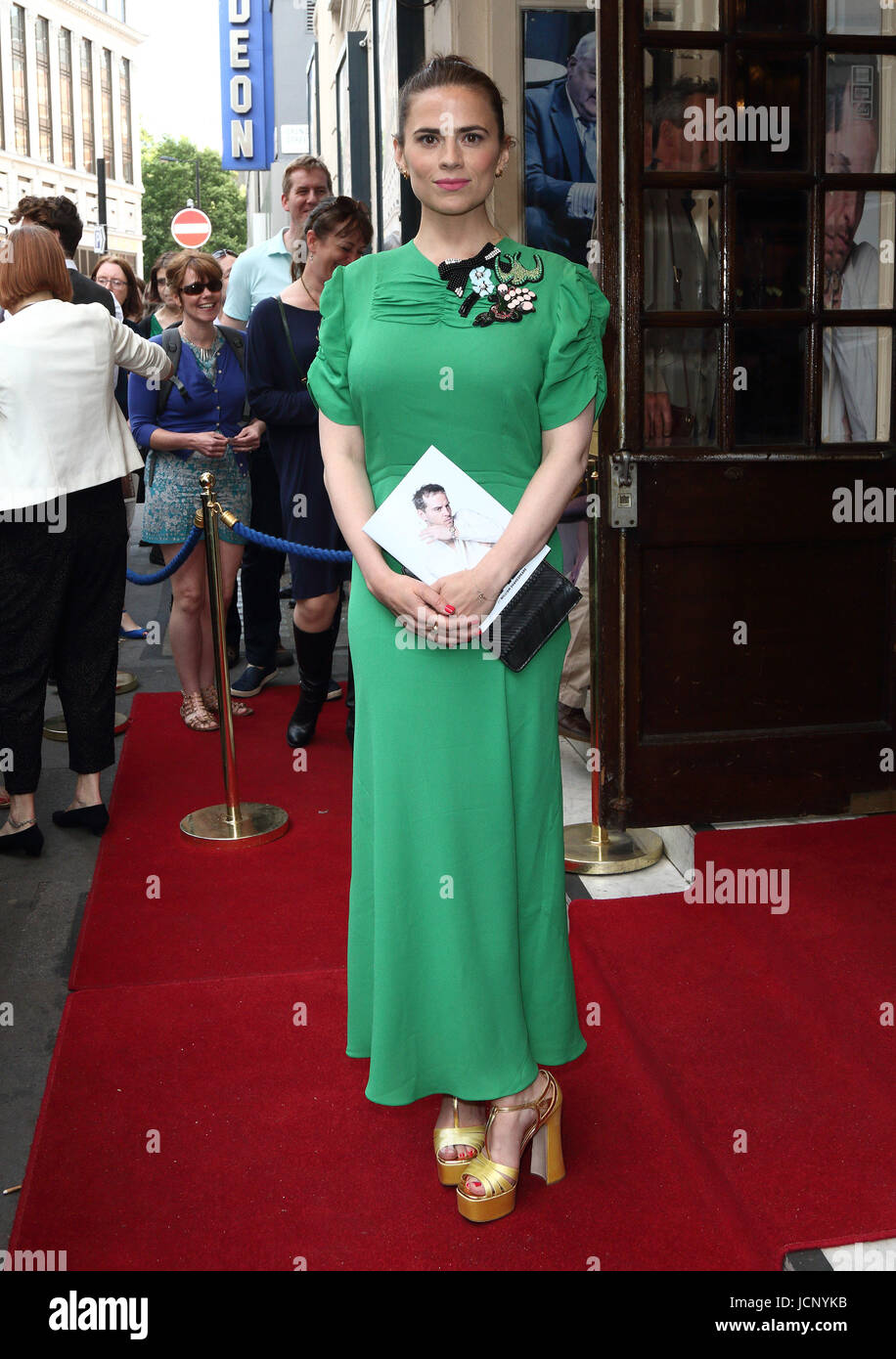 Hayley atwell 2017 hi-res stock photography and images - Alamy
