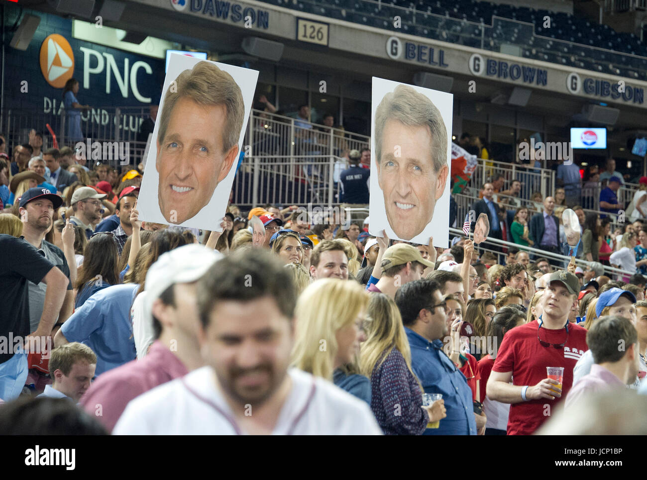 Fans and supporters of United States Senator Jeff Flake (Republican of ...
