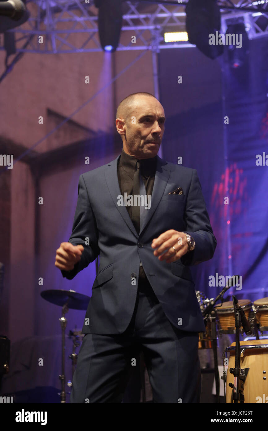 Worms, Germany. 16th June, 2017. Lead singer Mark Reilly from the UK ...