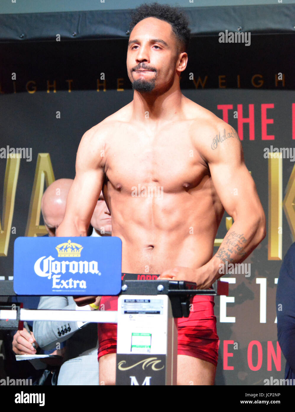 Las Vegas, Nevada, USA. 16th June, 2017. WBA, WBC and IBF Light ...