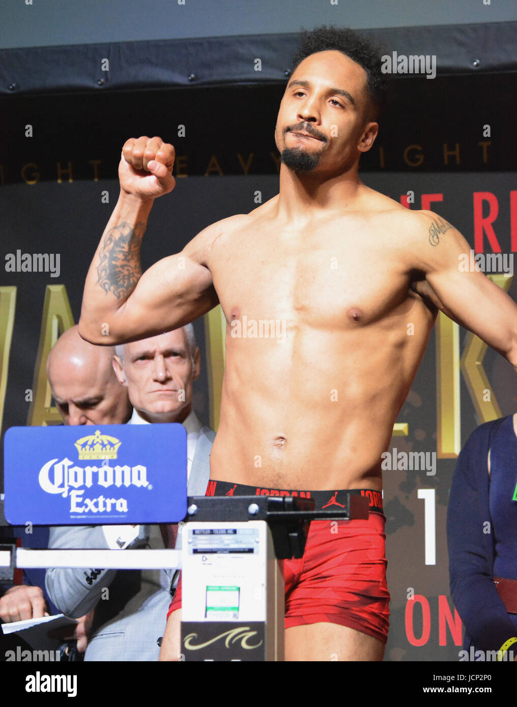 Las Vegas, Nevada, USA. 16th June, 2017. WBA, WBC and IBF Light ...