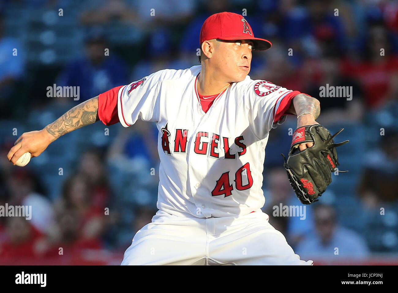 Los Angeles, California, USA. 16th June, 2017. Los Angeles Angels ...