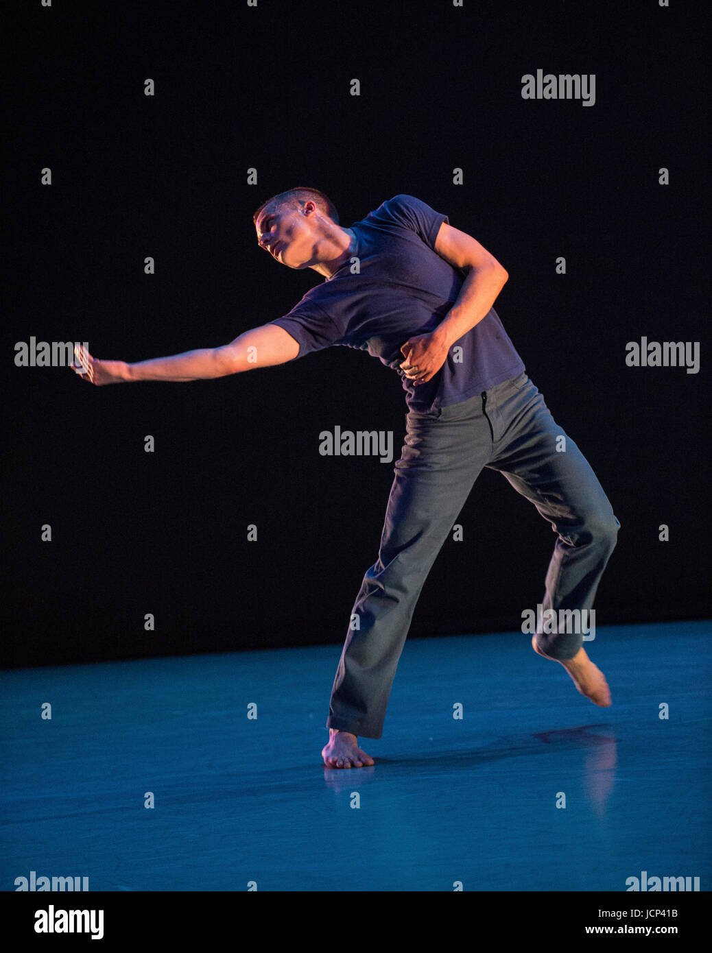 LONDON, UNITED KINGDOM - JUNE 16: Richard Alston Dance Company perform ...