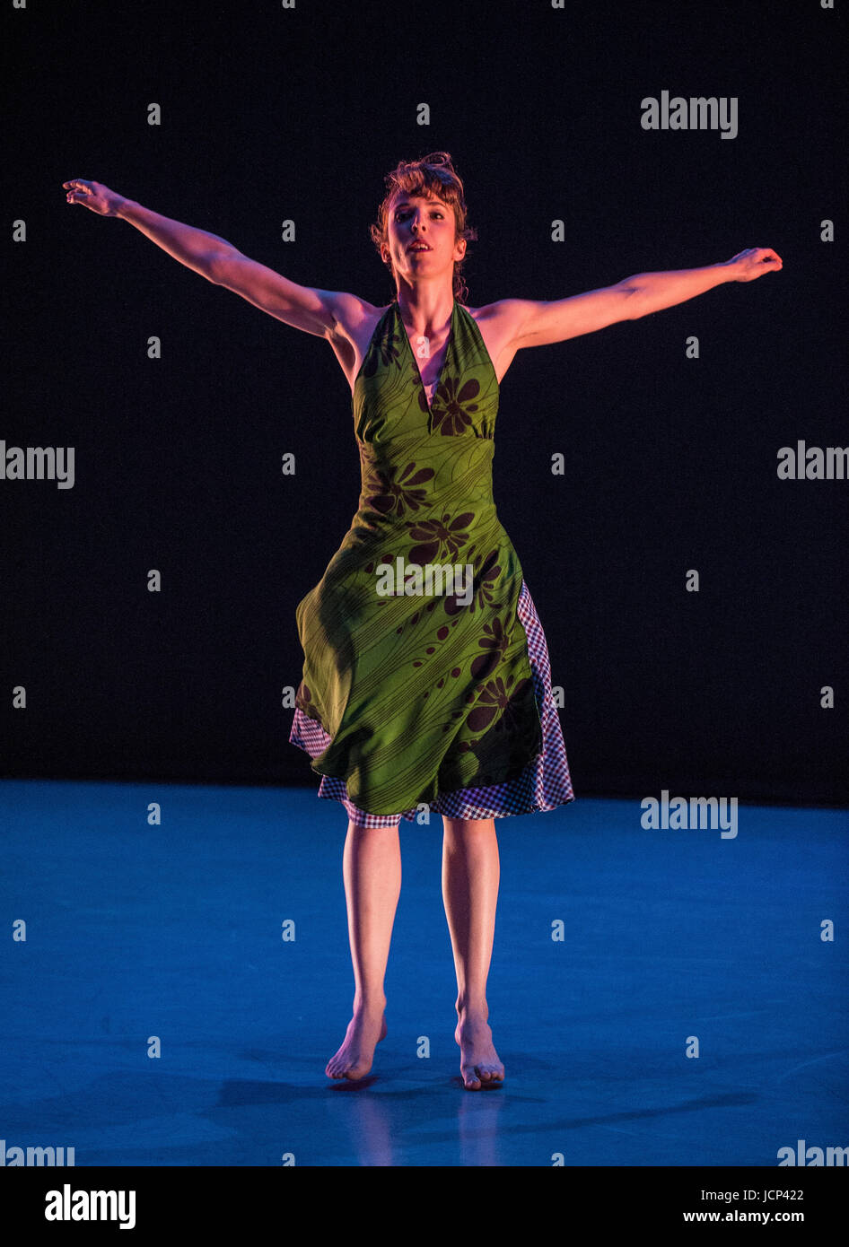 LONDON, UNITED KINGDOM - JUNE 16: Richard Alston Dance Company perform ...