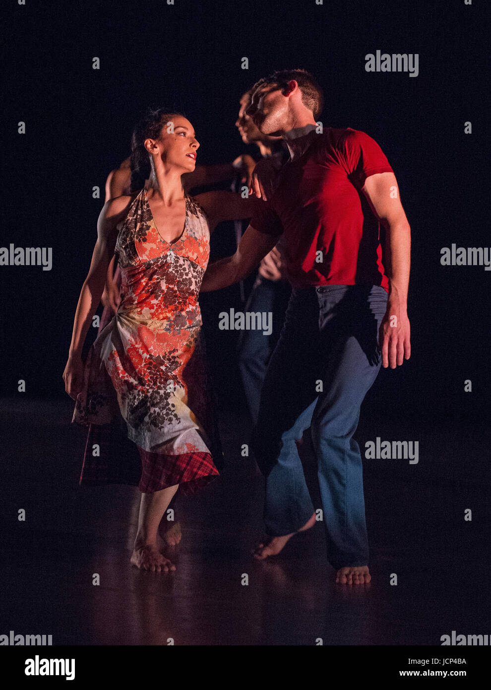 LONDON, UNITED KINGDOM - JUNE 16: Richard Alston Dance Company perform ...