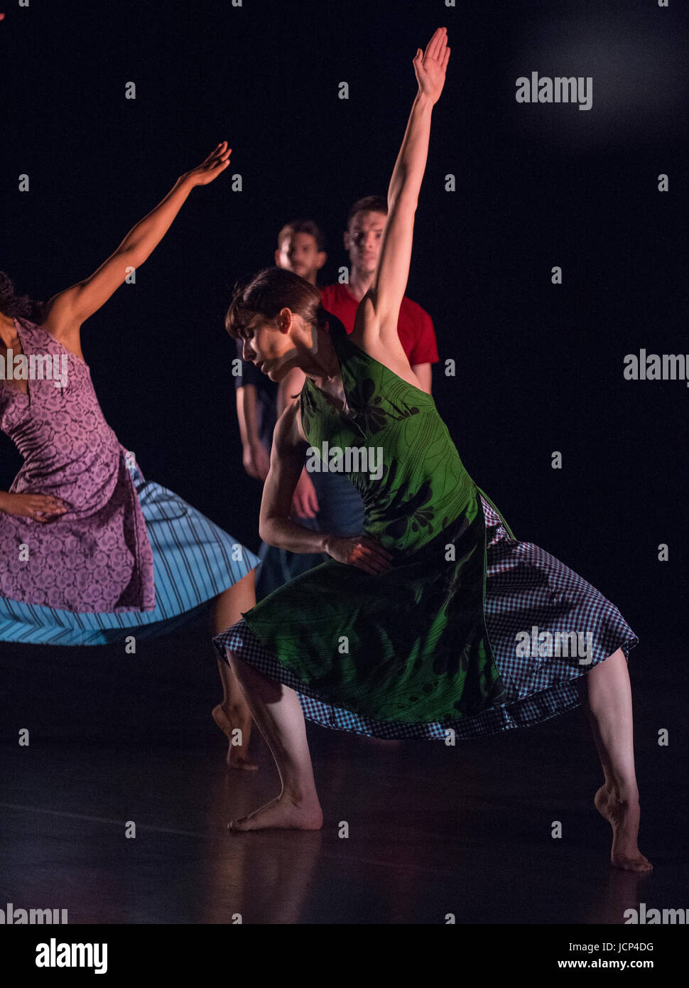 LONDON, UNITED KINGDOM - JUNE 16: Richard Alston Dance Company perform ...