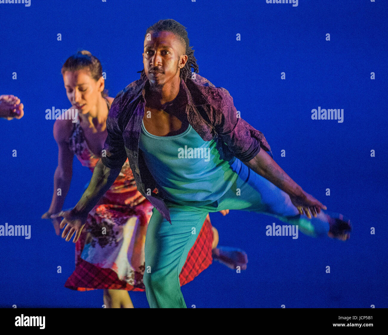LONDON, UNITED KINGDOM - JUNE 16: Richard Alston Dance Company perform ...