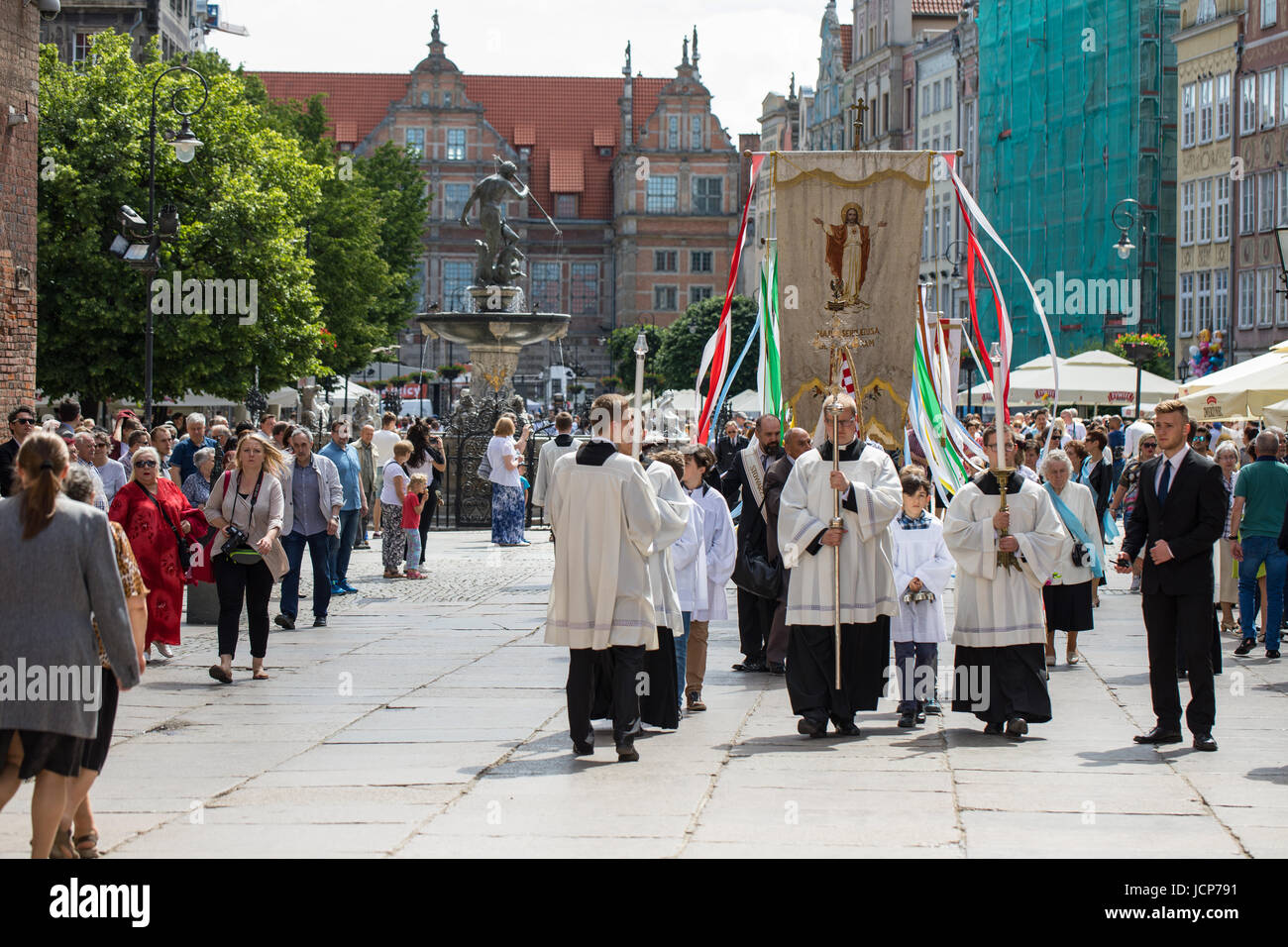 The Feast of Corpus Christi (Body of Christ) in Gdansk/Danzig, Poland ...
