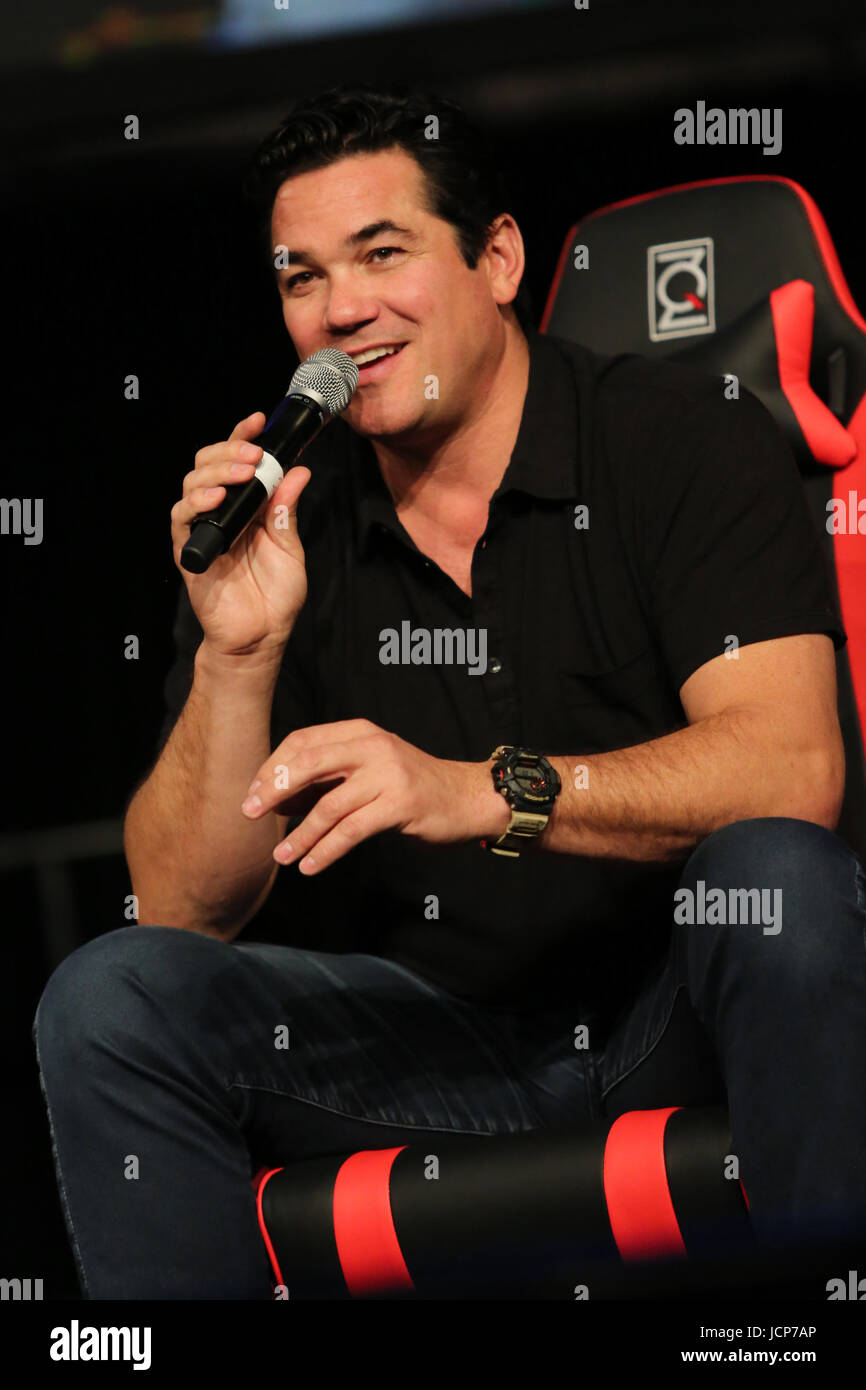 Sydney, NSW, Australia. 17th June, 2017. Teri Hatcher and Dean Cain ...