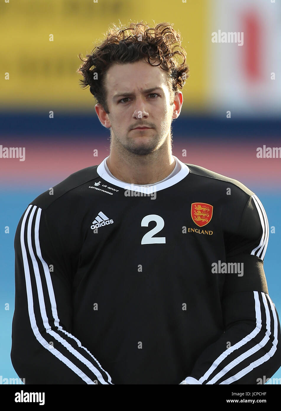 Goalkeeper Harry Gibson, England Stock Photo - Alamy