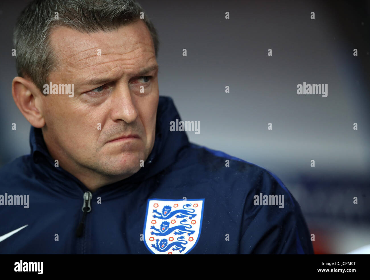 England manager Aidy Boothroyd during the UEFA European Under-21 ...