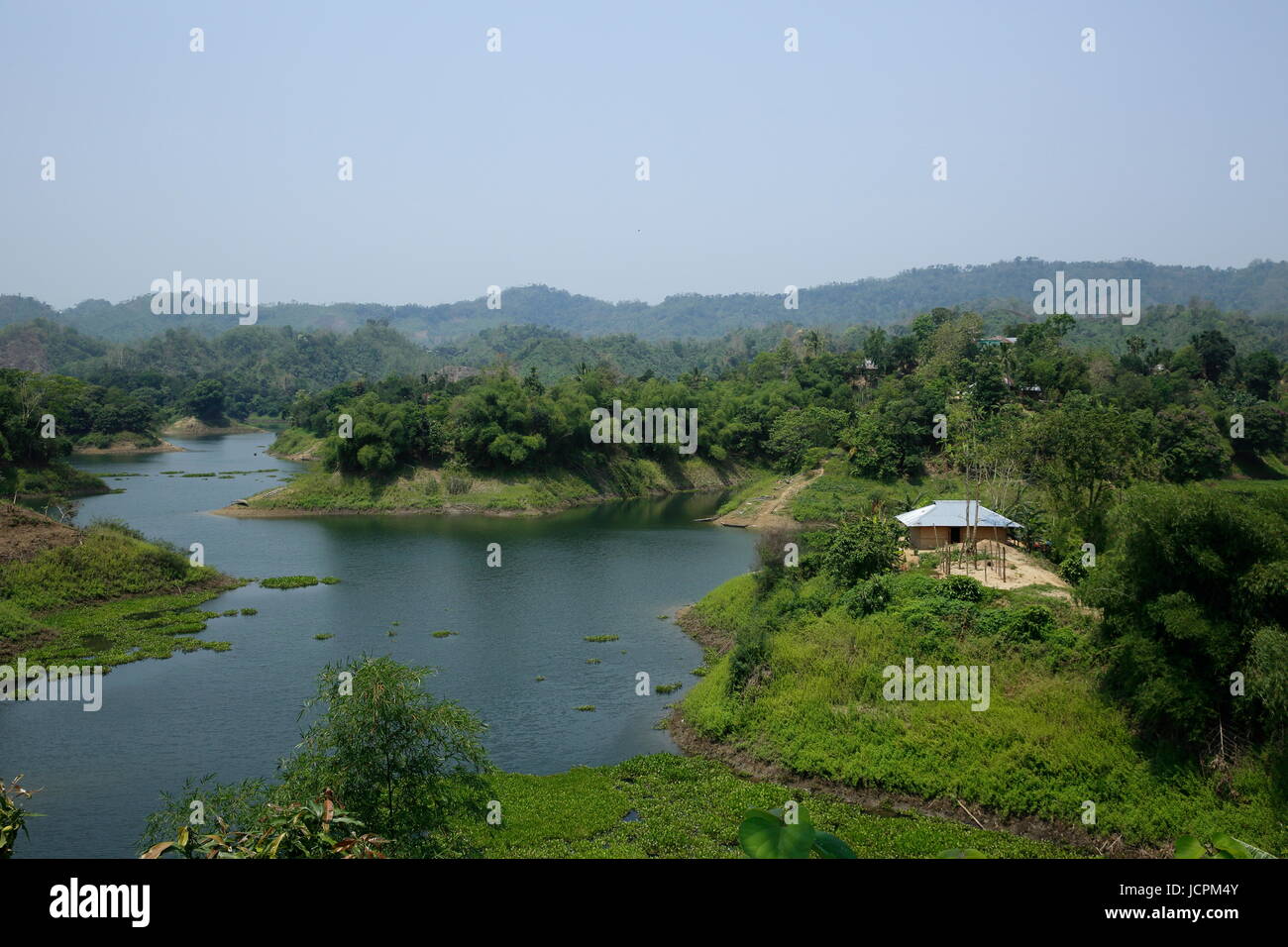 Beauty of Kaptai Lake in Rangamati, Chittagong, Bangladesh Stock Photo ...