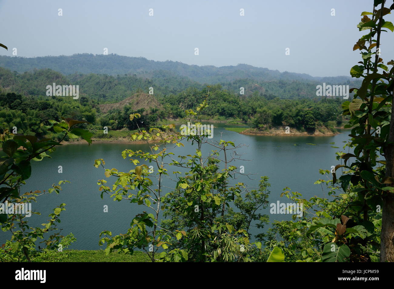 Beauty of Kaptai Lake in Rangamati, Chittagong, Bangladesh Stock Photo ...