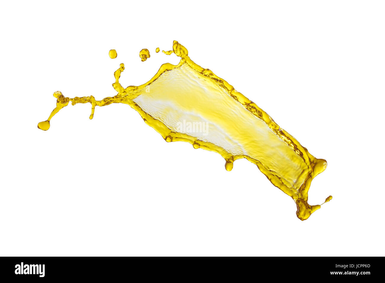 flying beautiful engine oil isolated over white background and many ...