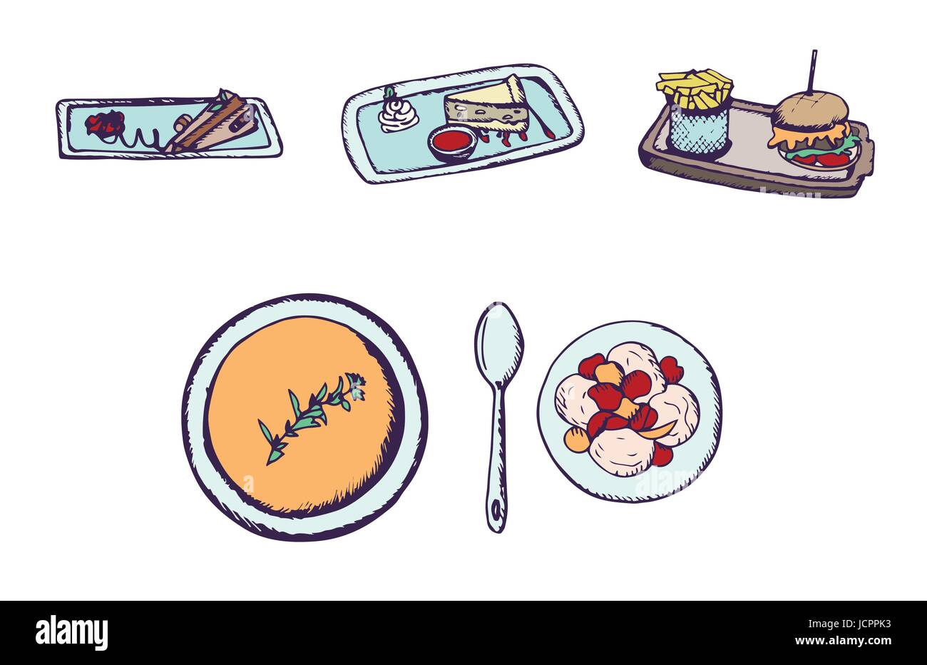 Junk food symbol Cut Out Stock Images & Pictures - Alamy