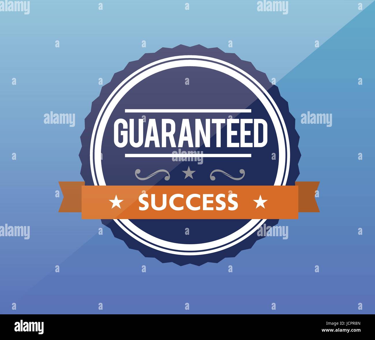 Vector icon of badge with success text Stock Vector Image & Art - Alamy