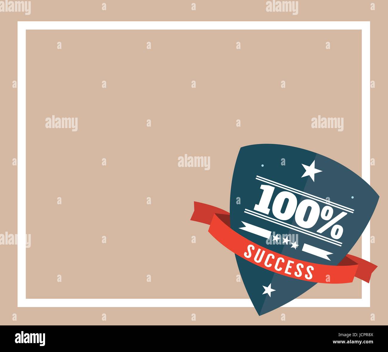 Vector icon of badge with success text Stock Vector Image & Art - Alamy