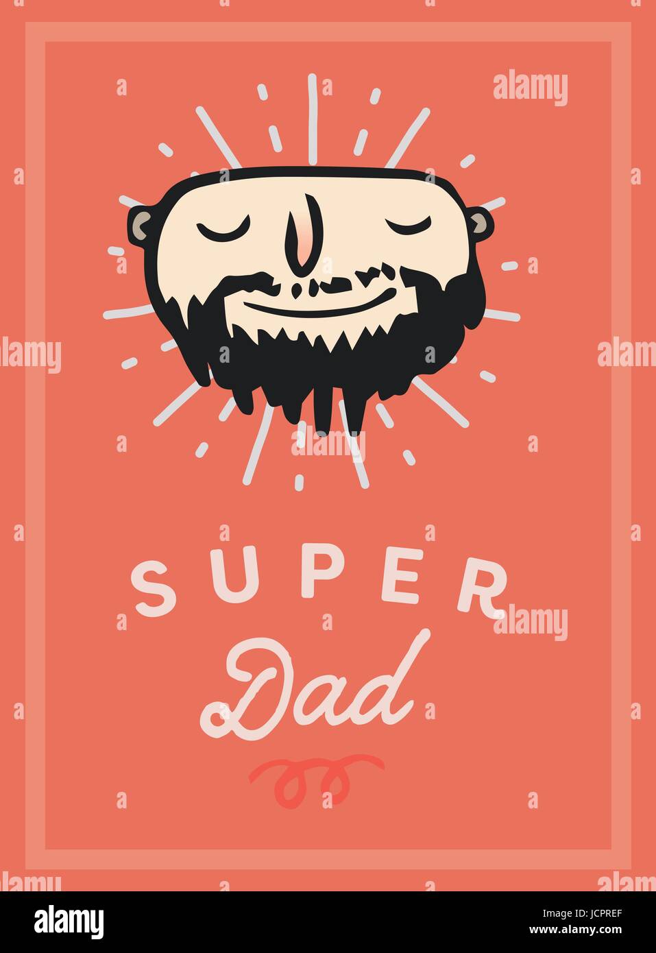 Vector Icon Set Of Fathers Day Greeting Card Stock Vector Image And Art