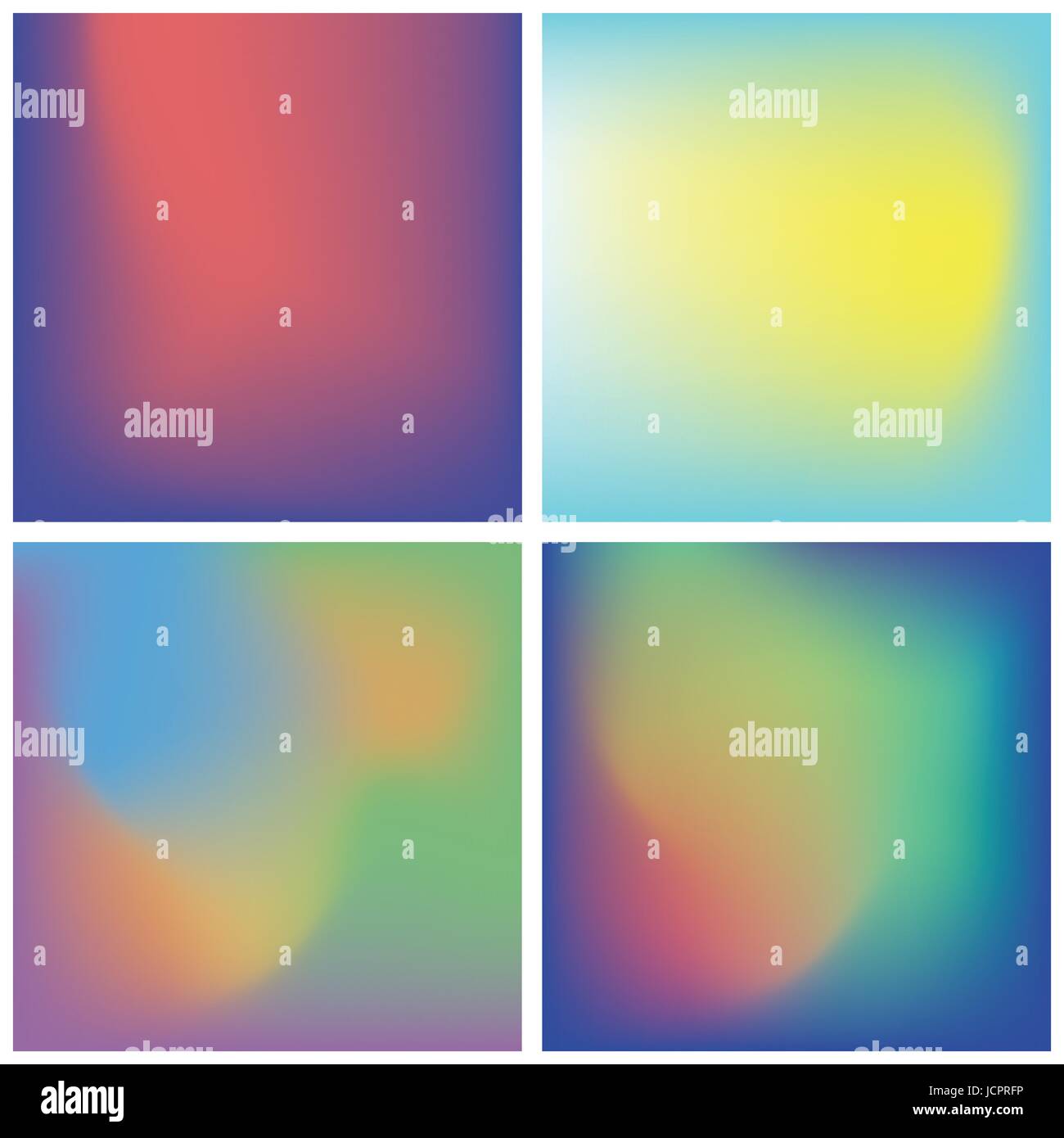 Vector icon set of neon square Stock Vector Image & Art - Alamy