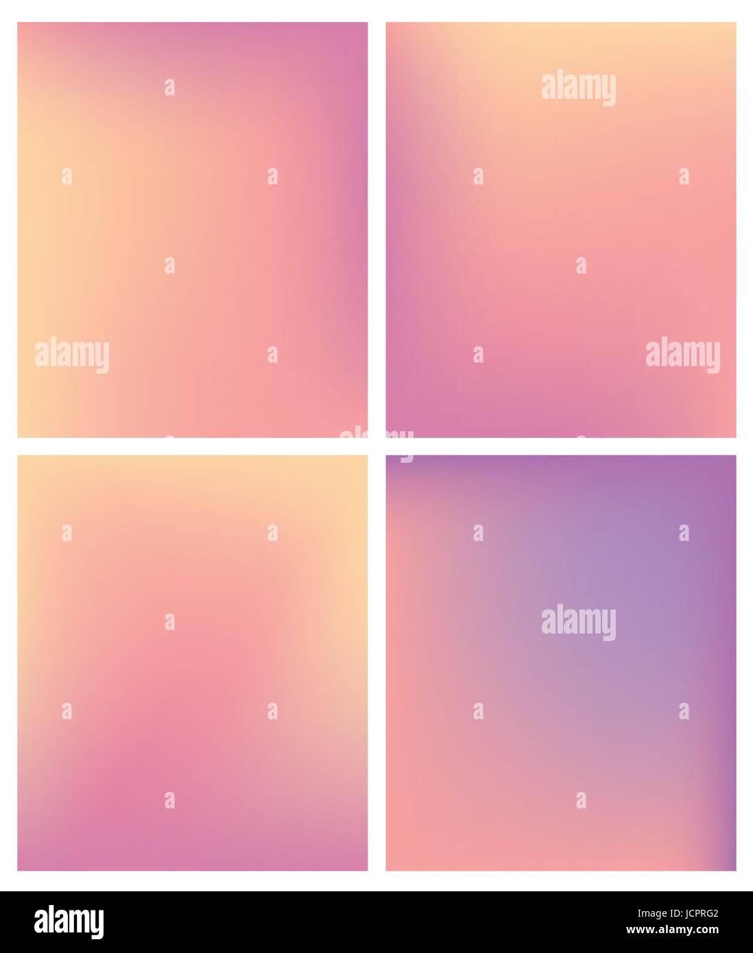 Vector icon set of neon square Stock Vector Image & Art - Alamy