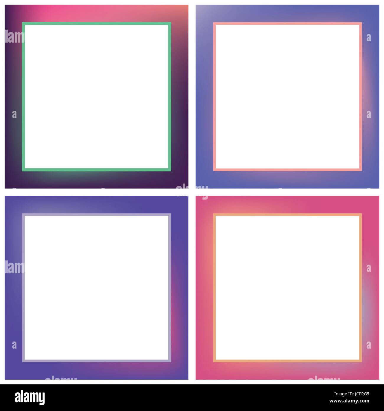 Neon frames hi-res stock photography and images - Alamy