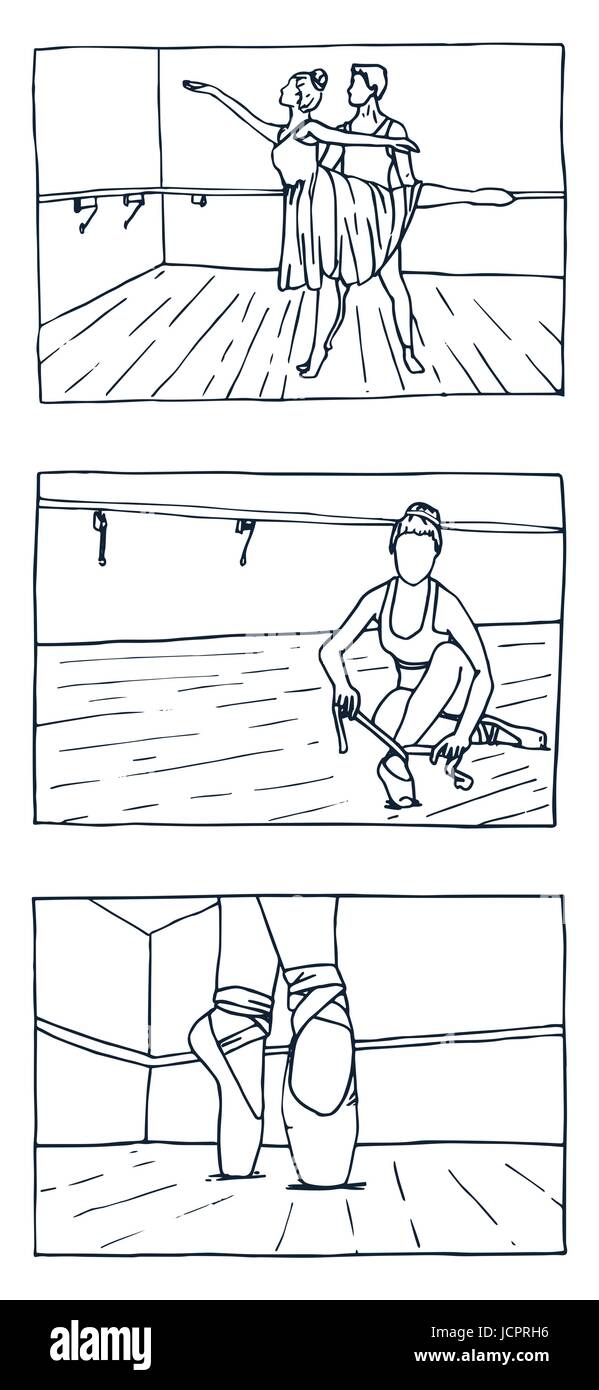 Posture variety vector hi-res stock photography and images - Alamy