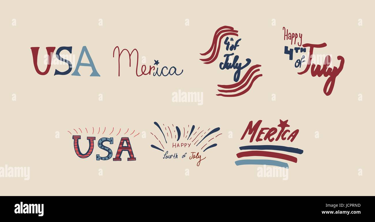 Vector image for Fourth of July Stock Vector Image & Art - Alamy