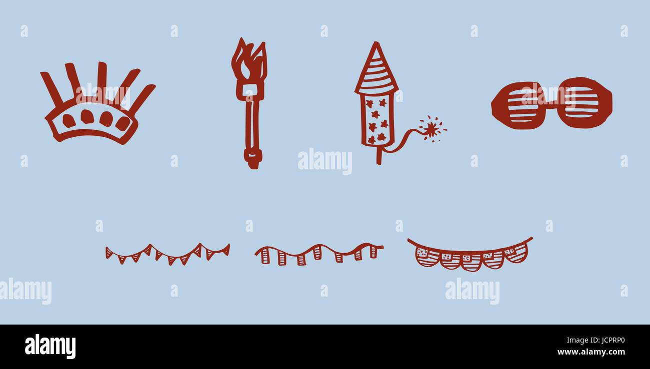 Vector icon of celebration Stock Vector Image & Art - Alamy