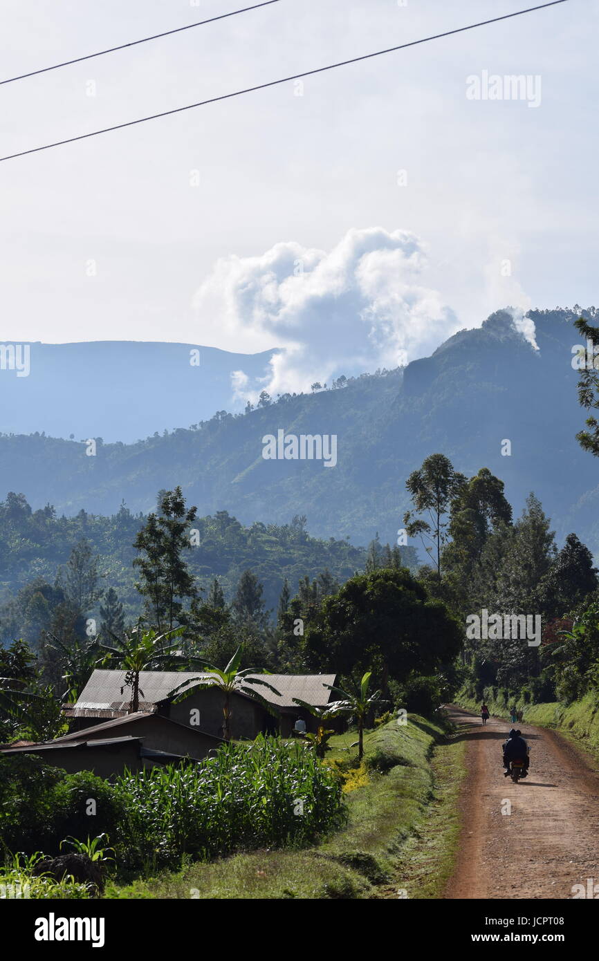 Roads in Uganda Stock Photo - Alamy