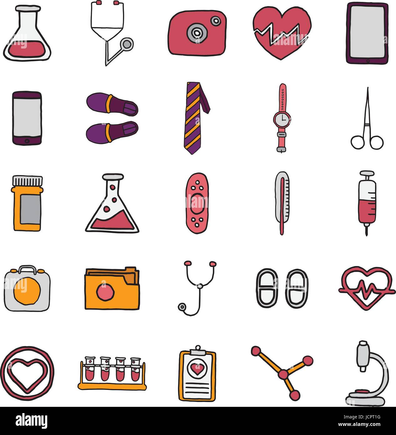 Concept medical research icons Stock Vector Images - Alamy