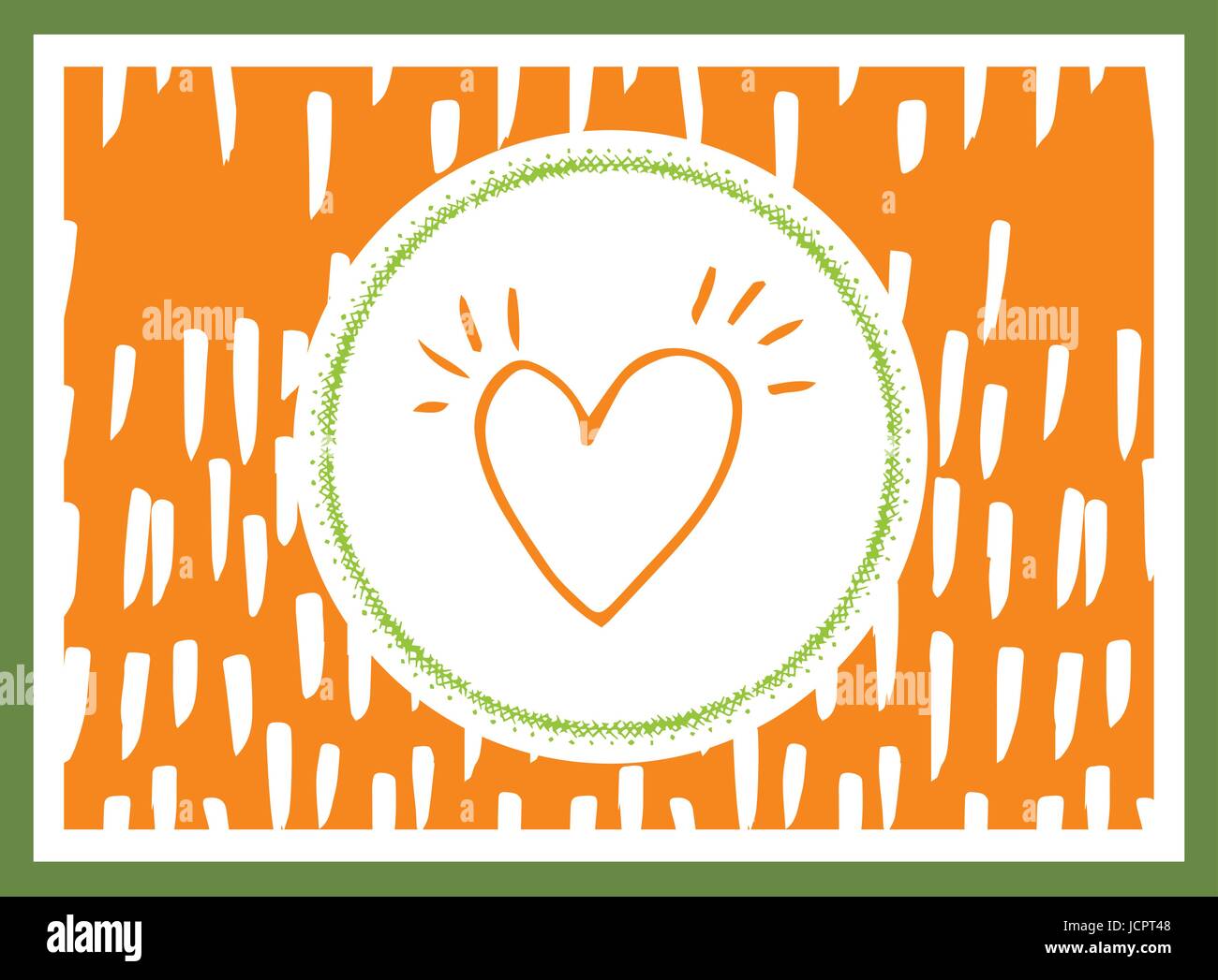 Vector of heart design on greeting card Stock Vector Image & Art - Alamy