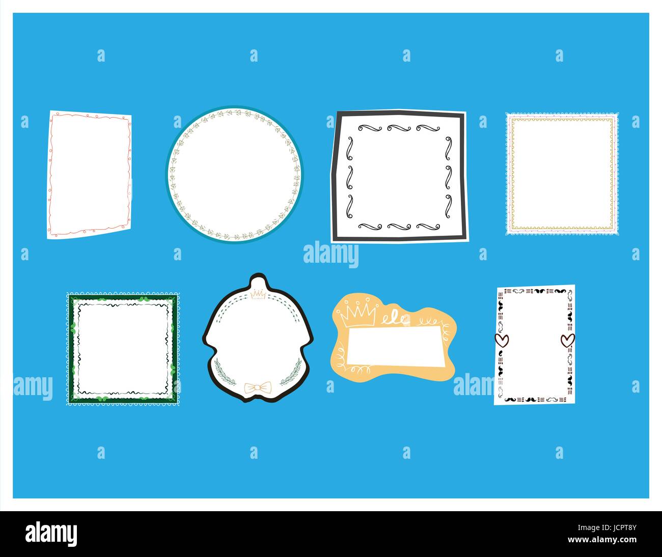 Engraved border frames Stock Vector Images - Alamy