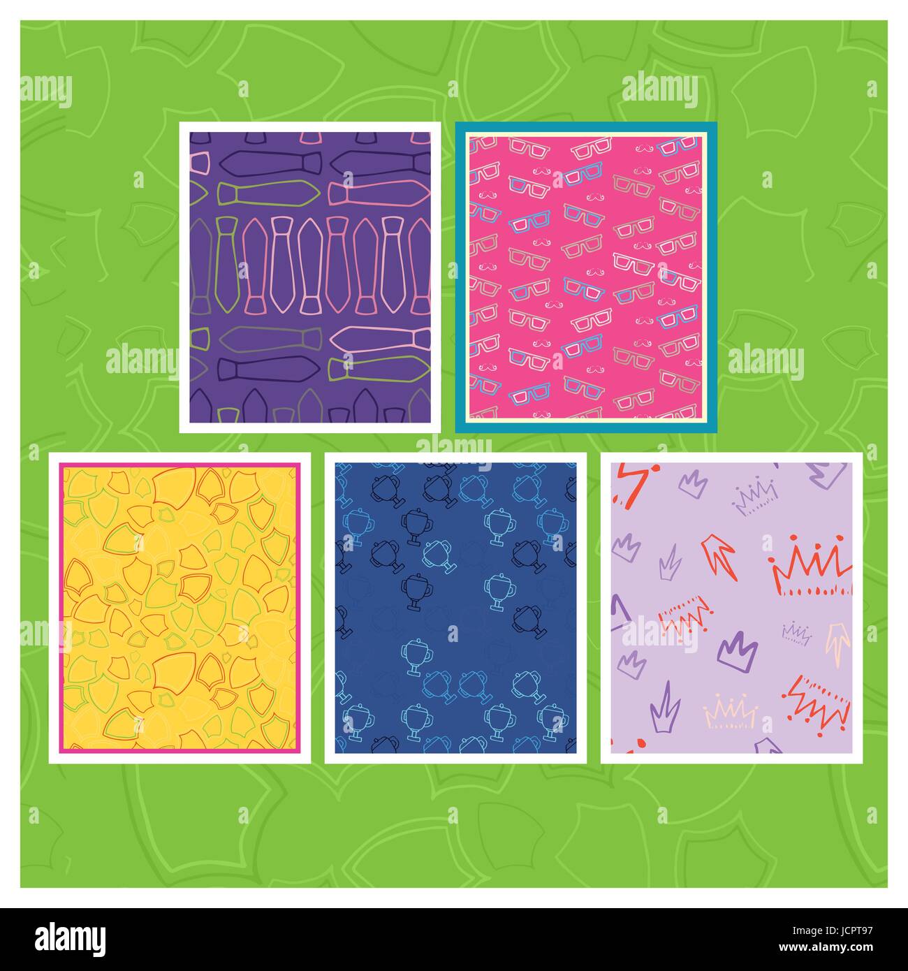 Vector set of victory icons on frame Stock Vector Image & Art - Alamy