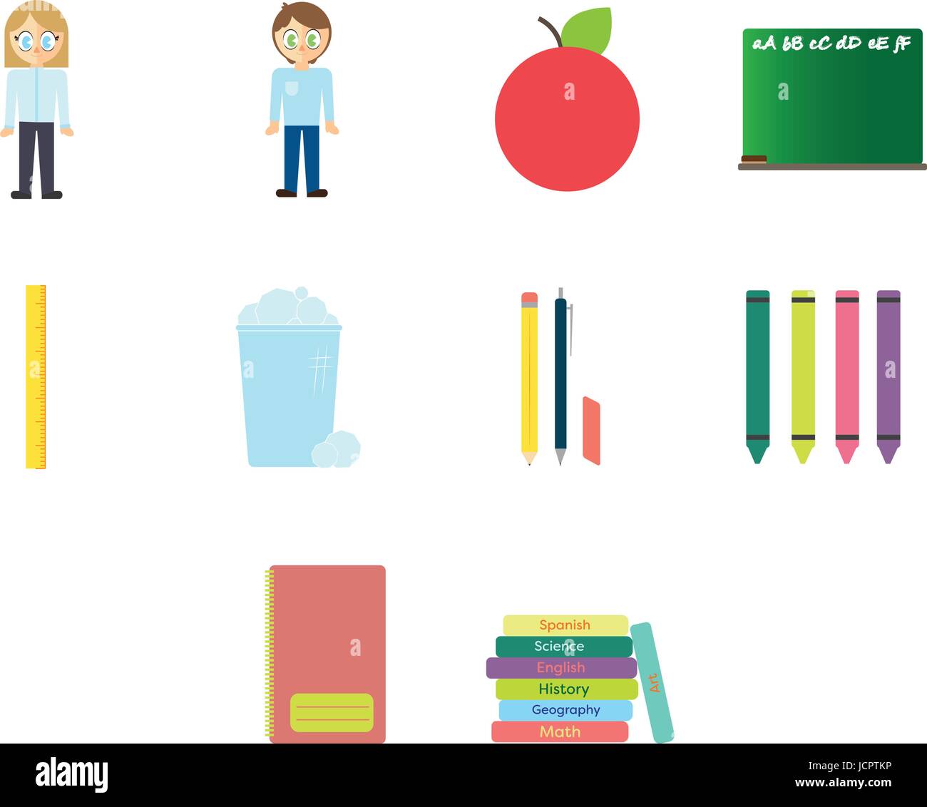 School subject history geography Stock Vector Images - Alamy