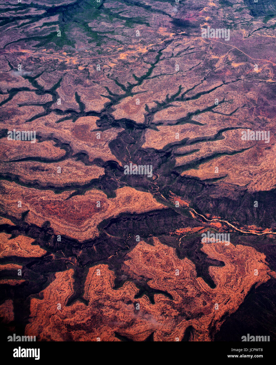 Aerial view of Ethiopia, Africa Stock Photo - Alamy